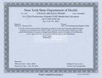 Laboratory Permits and Accreditations | Pathology