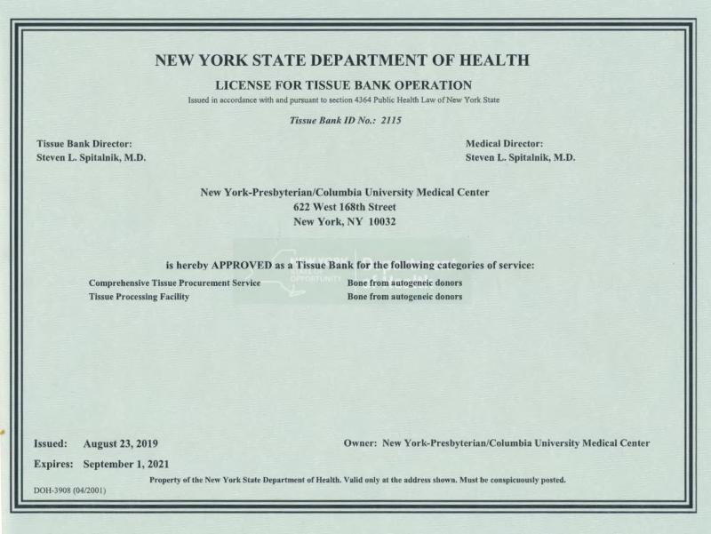 Laboratory Permits and Accreditations | Pathology